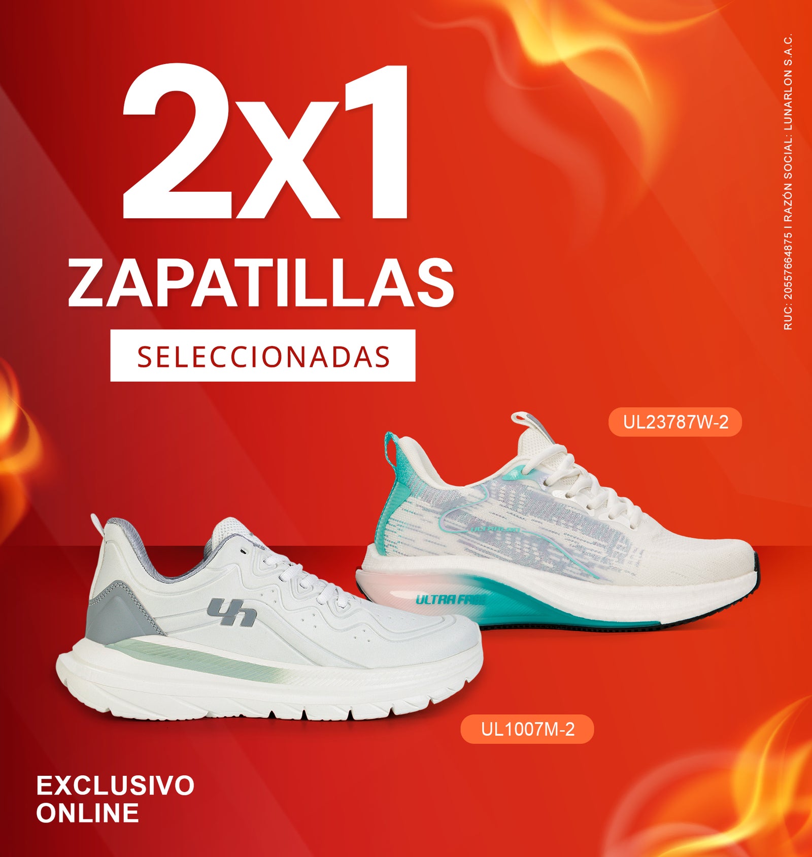 ULTRALON OFICIAL | Zapatillas y Ropa deportiva
