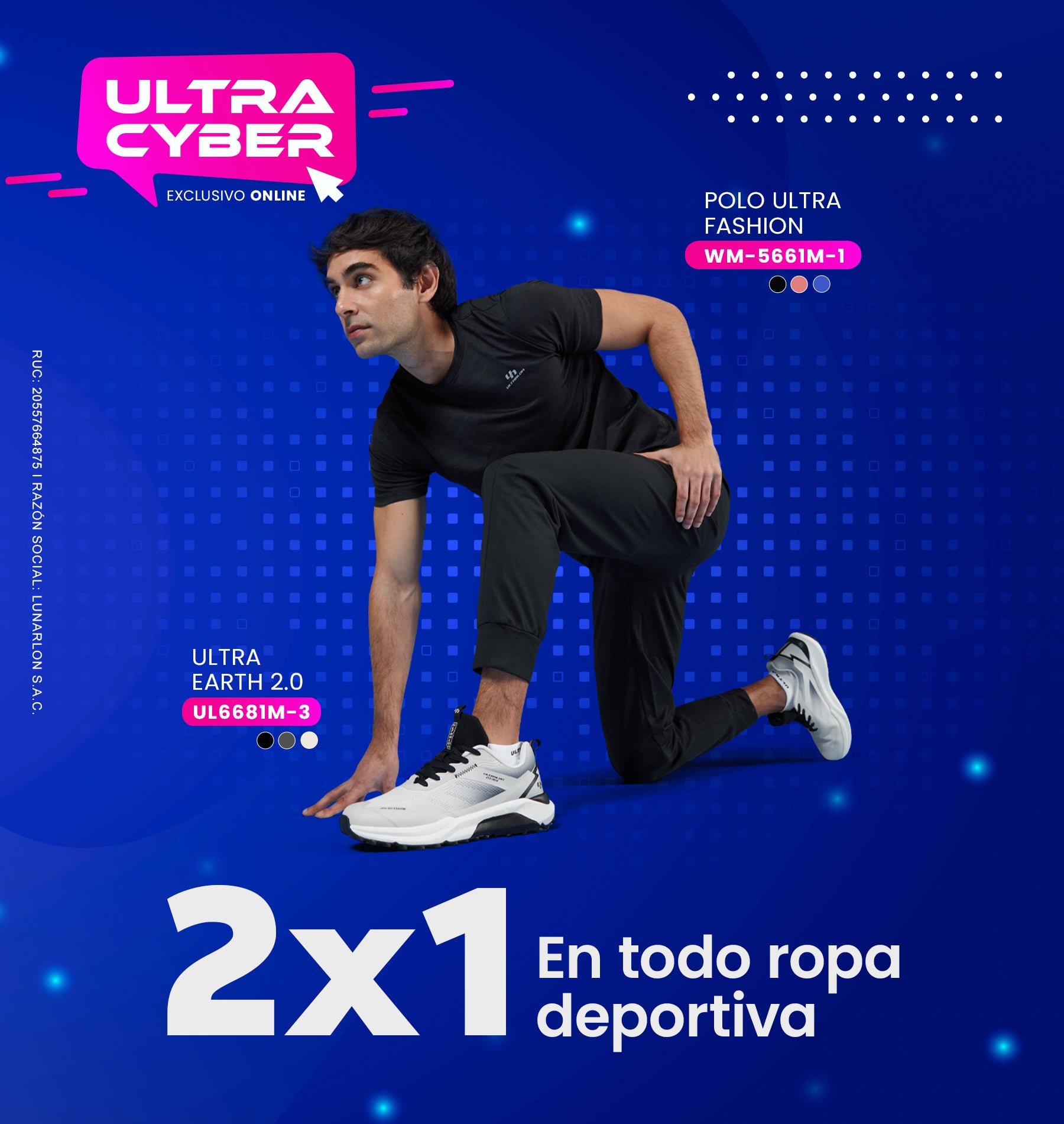 ULTRALON OFICIAL | Zapatillas y Ropa deportiva