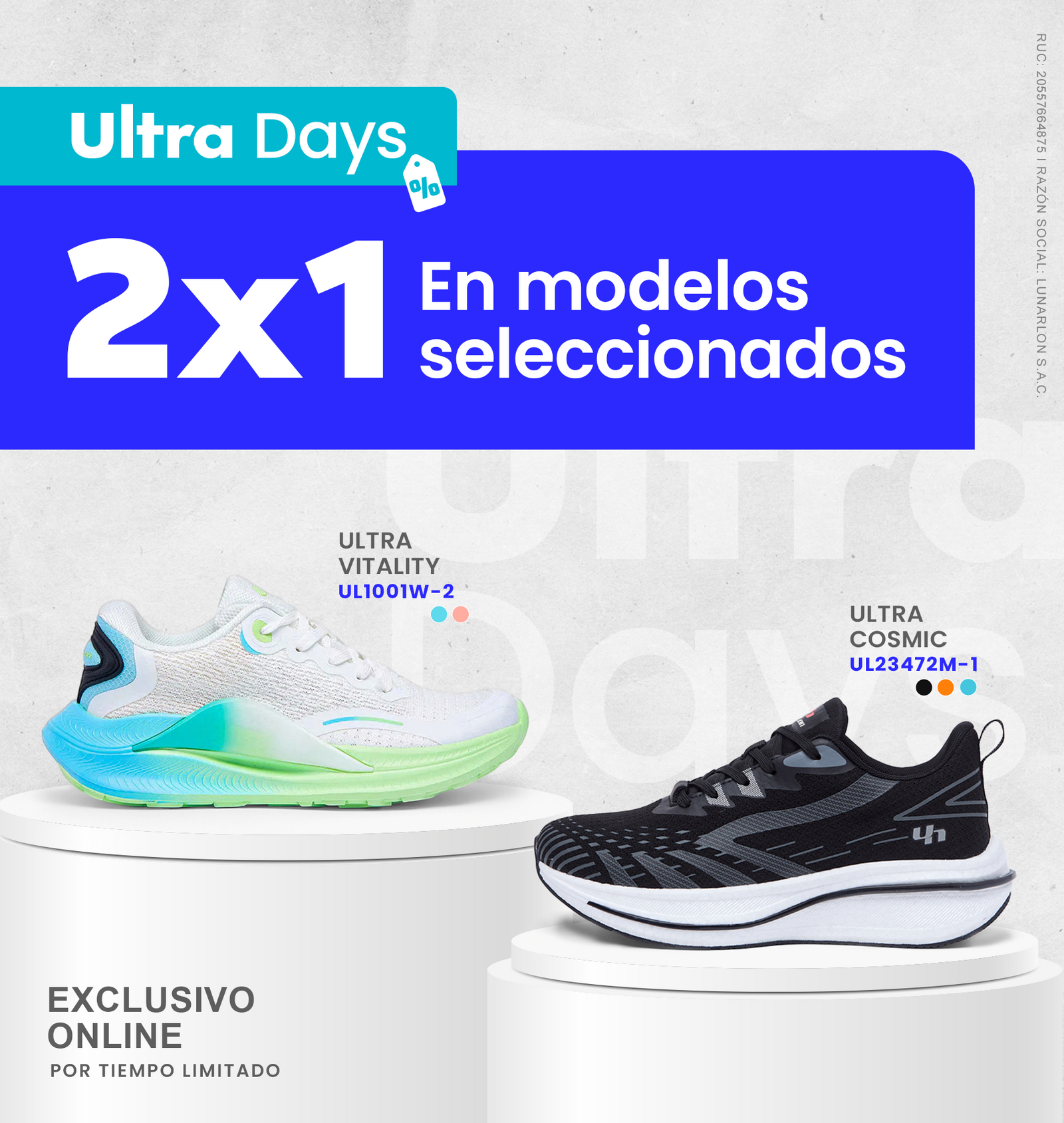 ULTRALON OFICIAL | Zapatillas y Ropa deportiva