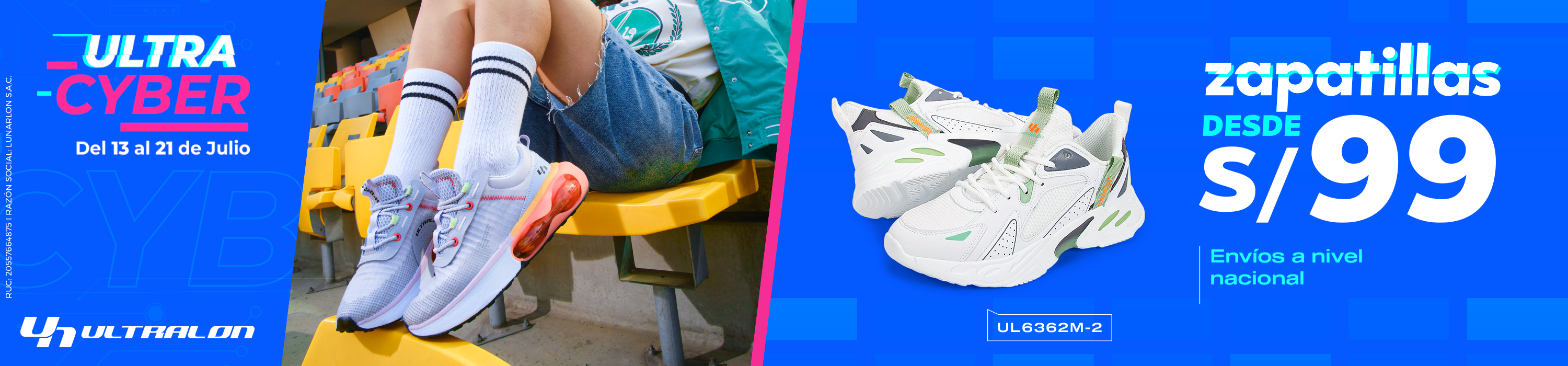 ULTRALON OFICIAL | Zapatillas y Ropa deportiva