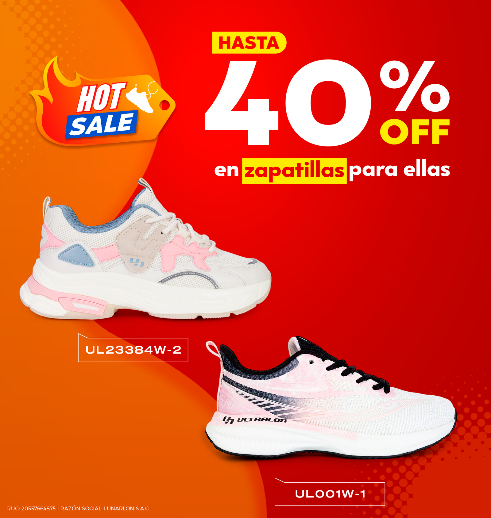ULTRALON OFICIAL | Zapatillas y Ropa deportiva